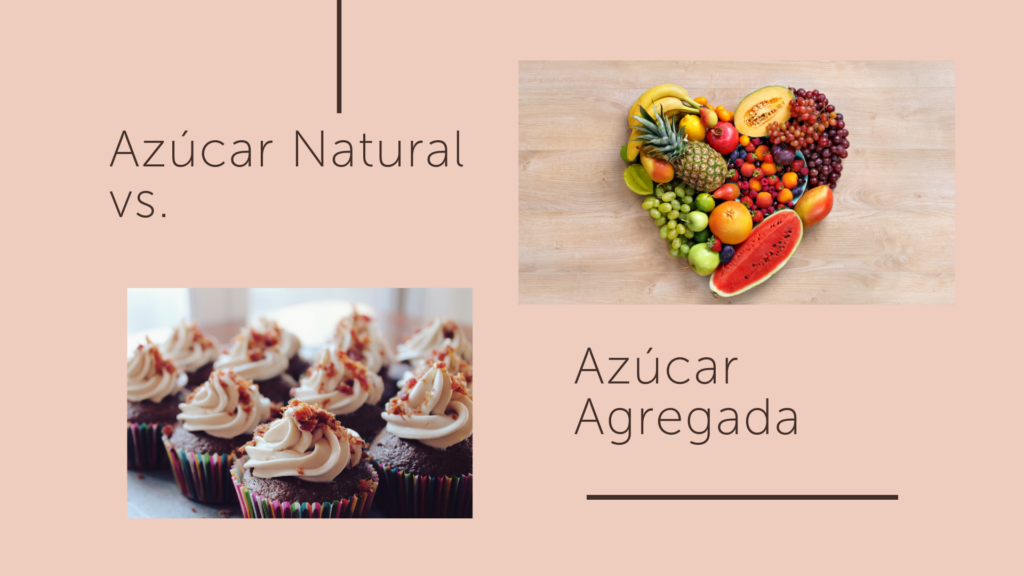 Diferencia entre azúcar natural versus azúcar refinada y/o agregada ...